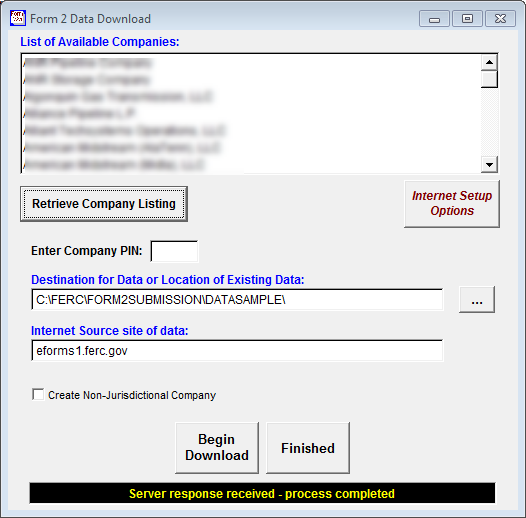 Electronic Submission Software - Installation Manual | Federal Energy ...